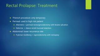 Colon, Rectum, Anus | PPT