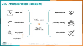 CRA – Security with a Seal of Approval | PPT