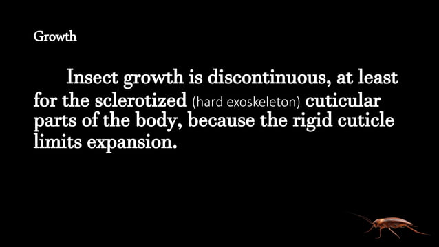 Chapter VI – Insect Development and Life Histories | PPTX