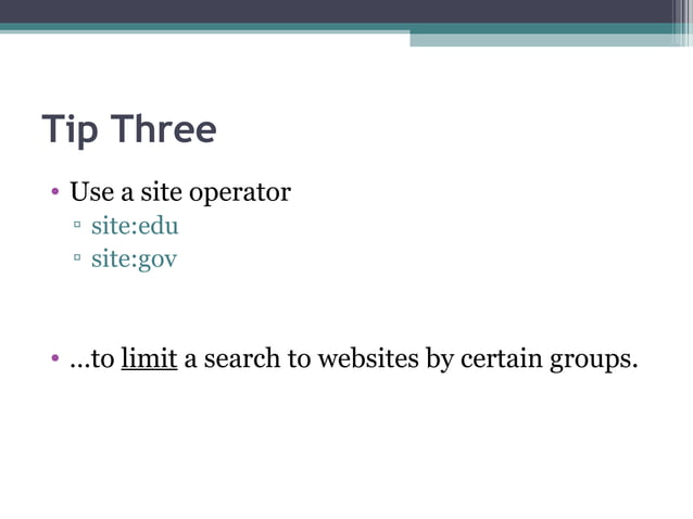 CRAAP Test PowerPoint | PPT | Search | Internet