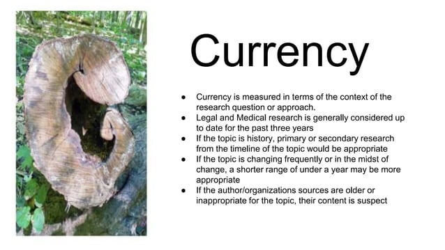 CRAAP Test: Evaluating Resources for Currency, Relevancy, Accuracy ...