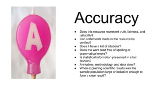 CRAAP Test: Evaluating Resources for Currency, Relevancy, Accuracy ...