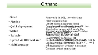 Image Management Using Orthanc in a Multi-Centre Reserach PET Study | PPT