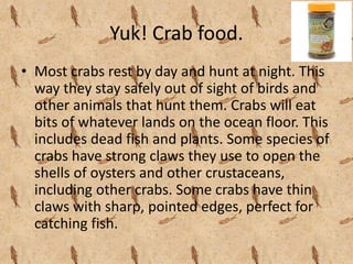 Crabs | PPTX