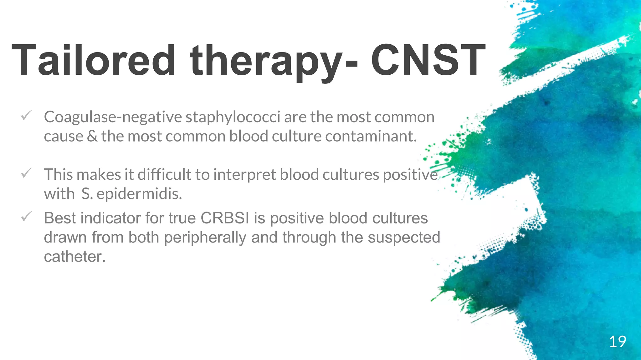 catheter related blood stream infection | PPTX