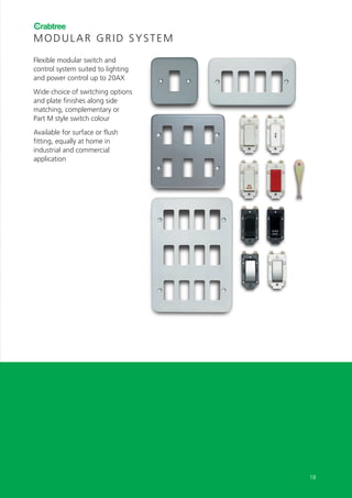 Crabtree Wiring Accessories oct16 | PDF