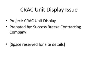 CRAC_Display_Fault_Presentation20226.pptx