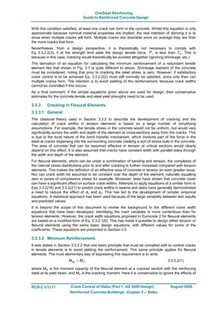 Crack control of slabs design booklet | PDF