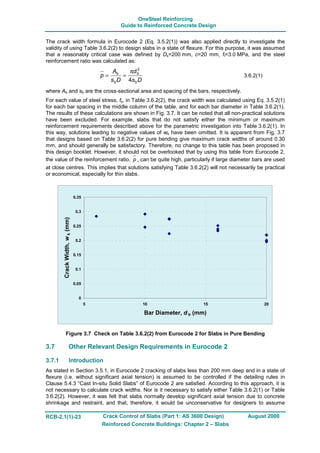 Crack control of slabs design booklet | PDF