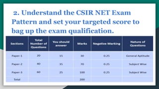 Crack CSIR UGC NET chemical science - Study Plan | PPTX