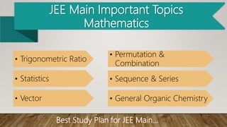 Tips to Crack IIT JEE in 3 Months with Important Details | PPT | Free ...