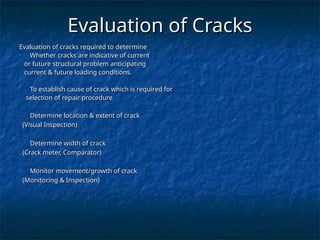 Crack in Concrete Structure by mudasirbeigh.ppt
