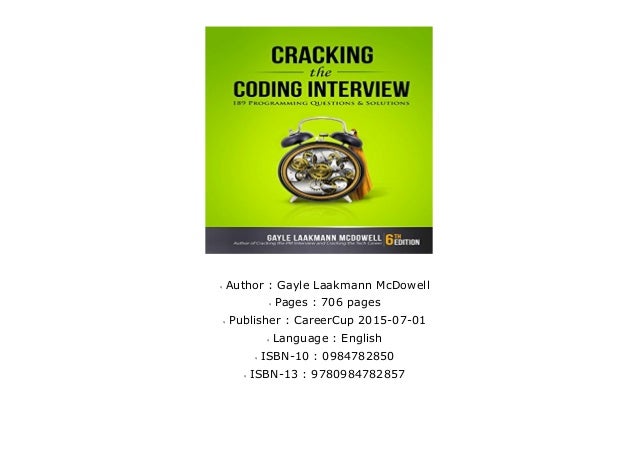 [new Releases]cracking The Coding Interview 6th Edition 189 Programming Questions And