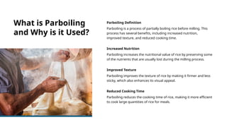 Cracking Effect of Parboiling simple notes | PPTX