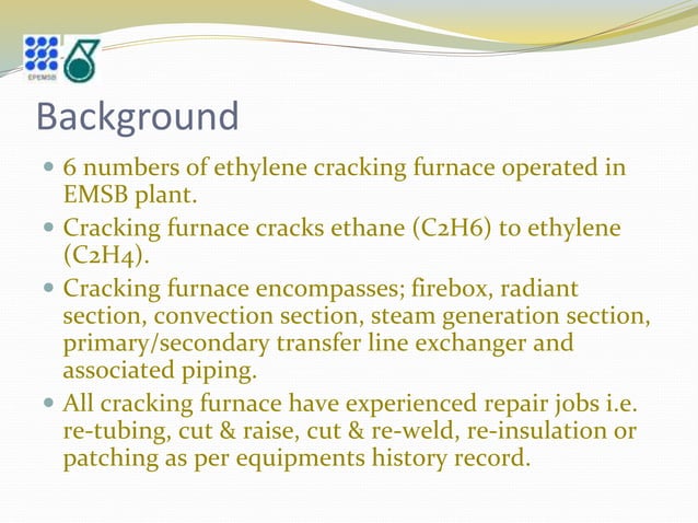 Cracking furnace management system (inspection and monitoring ...