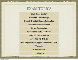 Cracking OCPJP 7 exam | PPT