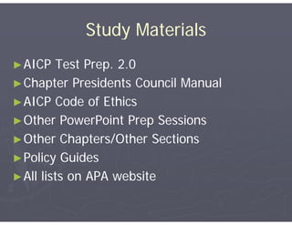 Cracking the AICP | PDF