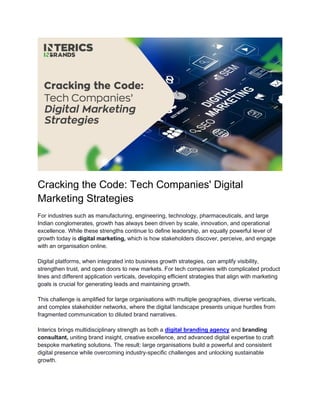 Cracking the Code-Tech Companies' Digital Marketing Strategies.pdf