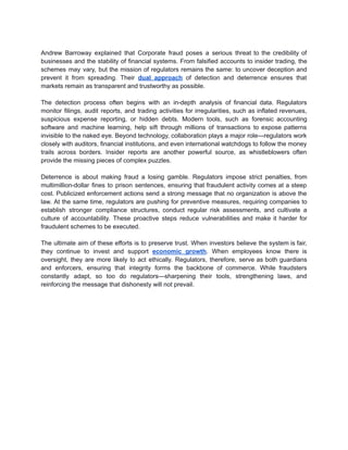 Cracking the Code_ How Regulators Keep Corporate Fraud in Check by ...