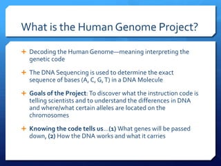 Cracking the code of life | PPT
