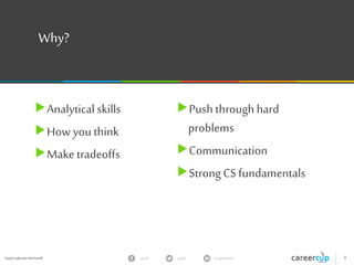 Cracking the Coding Interview - 7 steps - Udacity | PPTX
