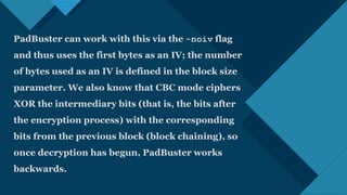 Cracking the crypto | PPT