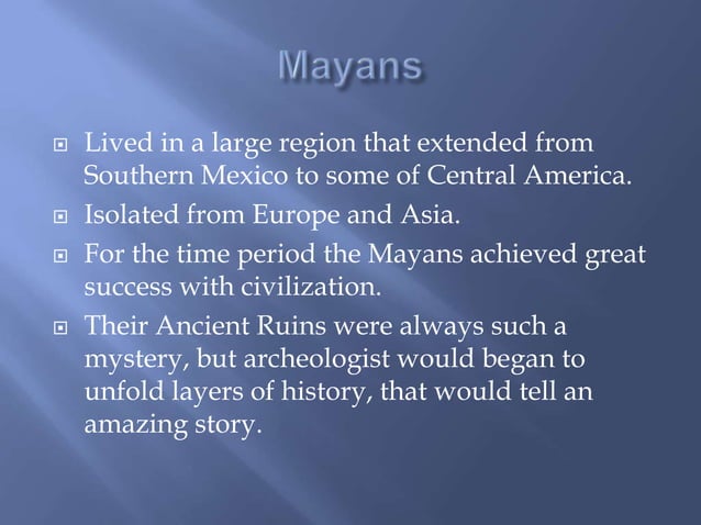 Cracking the maya code | PPT