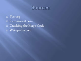 Cracking the maya code | PPT