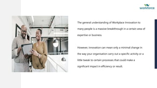 Cracking the Workplace Innovation Code.pptx | Career Advice | Careers