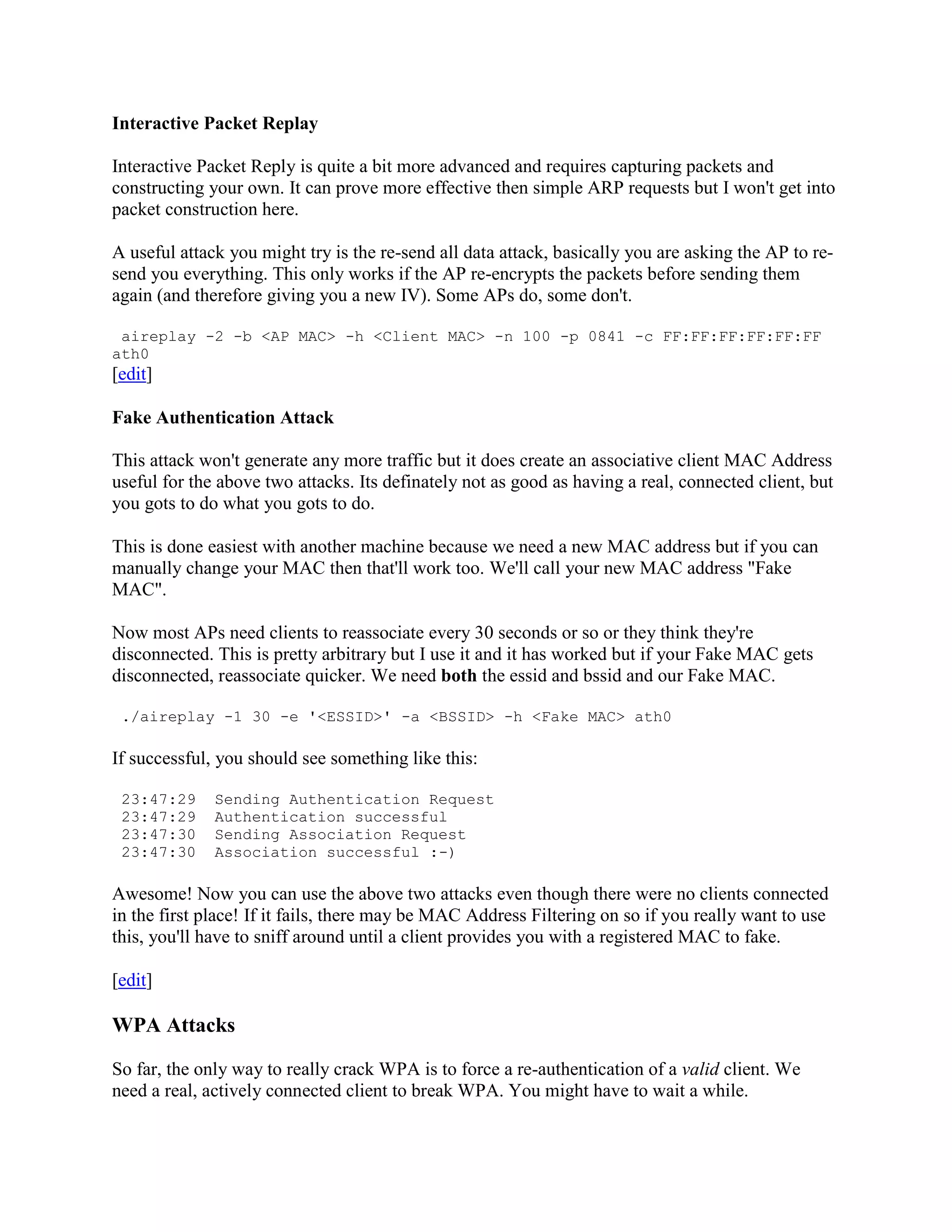 Cracking Wep And Wpa Wireless Networks Pdf