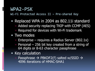 Cracking wpa2 psk in the cloud | PPTX