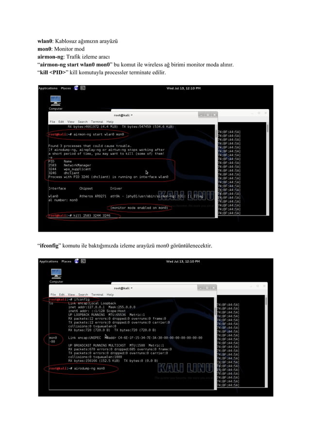Cracking wpa2 passwords using aircrack ng | PDF
