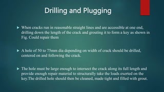type of Cracks in building and its repair | PPTX