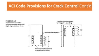 Cracking in Reinforced Concrete Flexural Members (by Robin) | PPTX