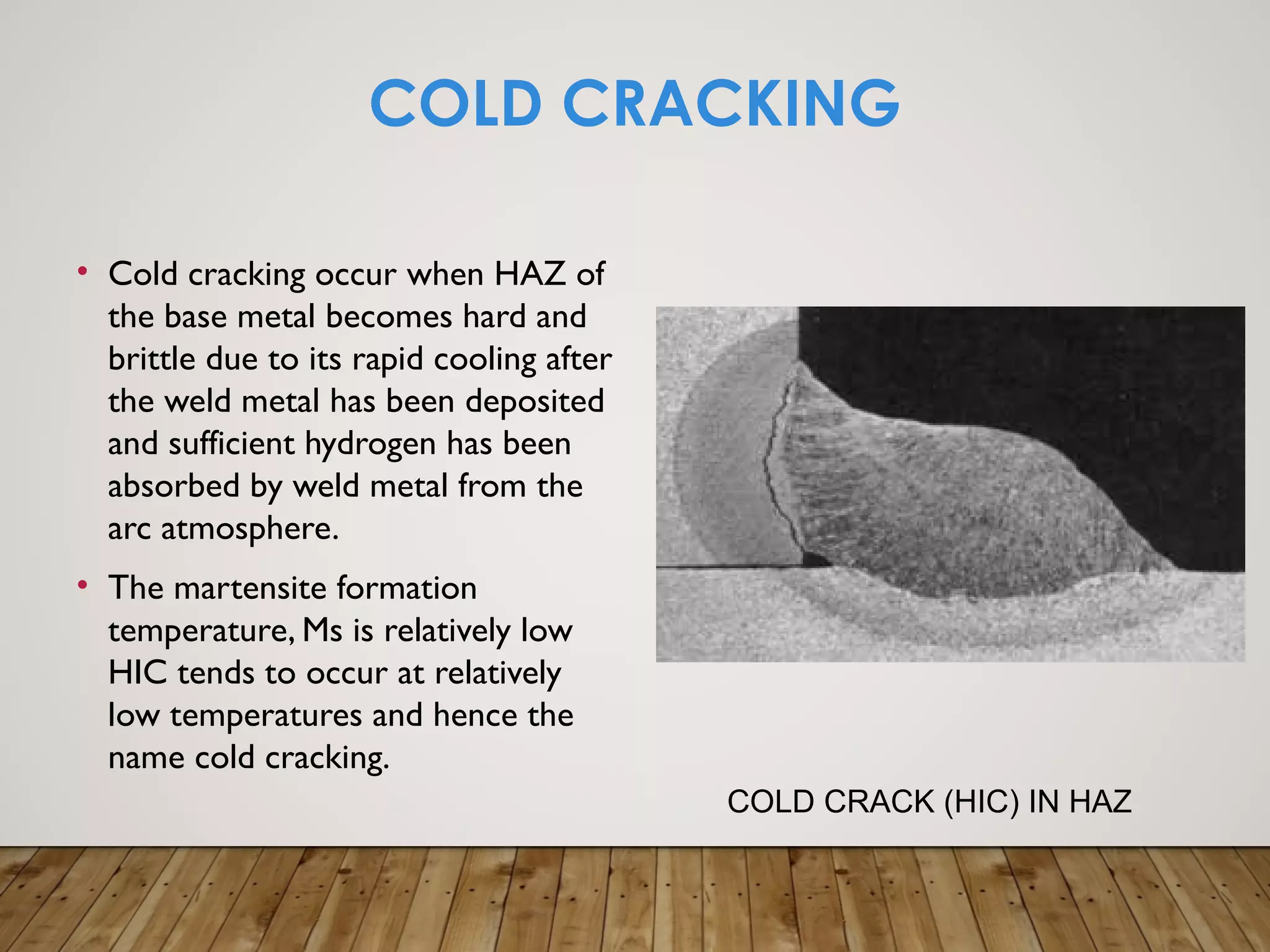 Cracks in-welds | PPT