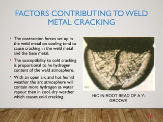 Cracks in-welds | PPT
