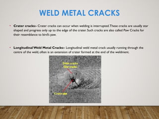 Cracks in-welds | PPT