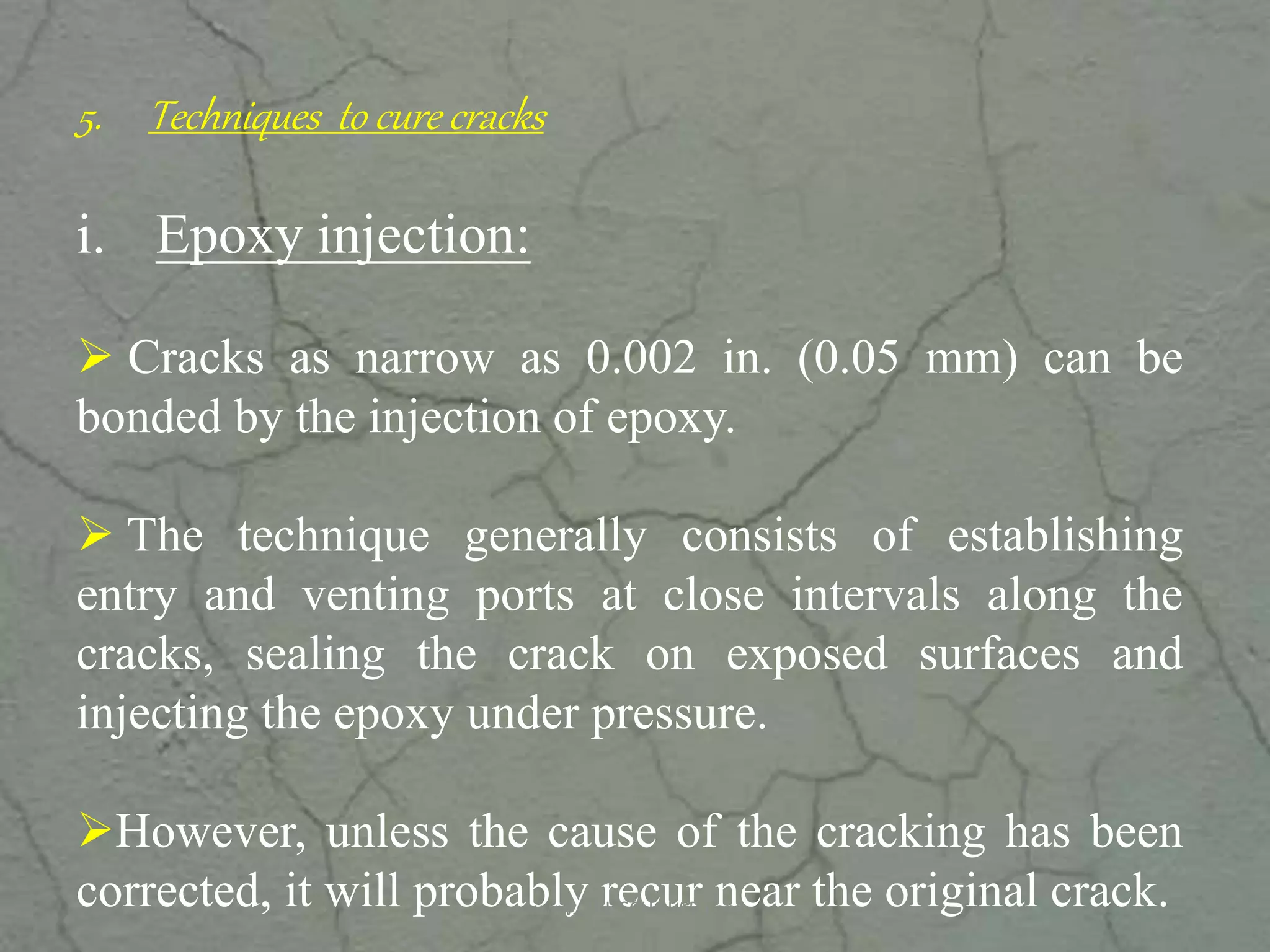 Cracks in Buildings | PPTX
