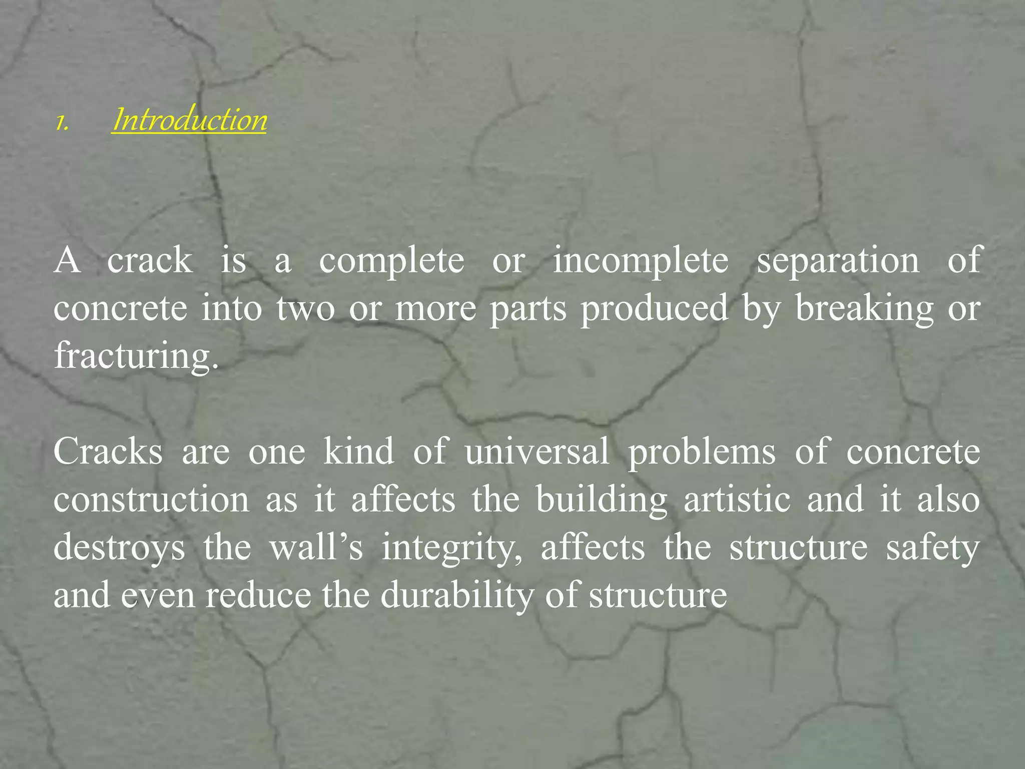 Cracks in Buildings | PPTX