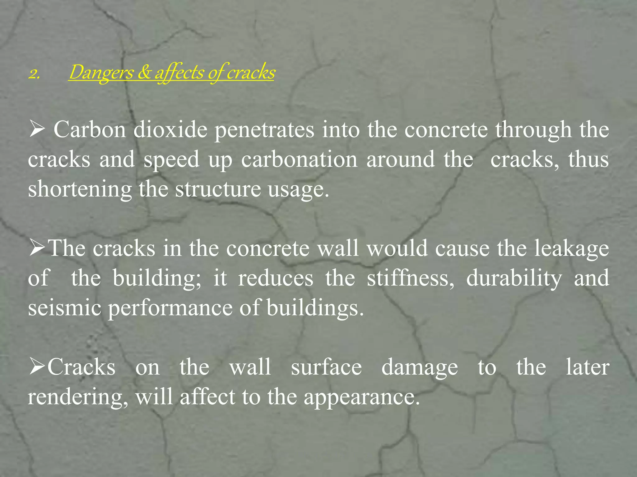 Cracks in Buildings | PPTX