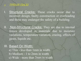 Cracks in Buildings | PPTX