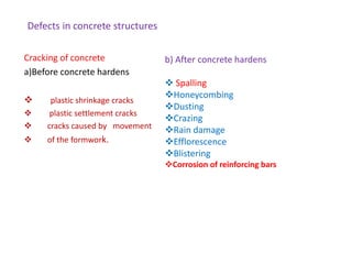 Cracks in concrete | PPTX