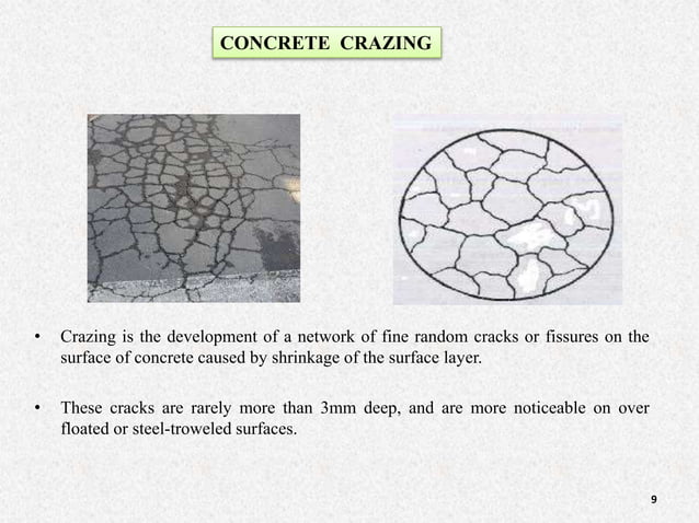 Cracks in concrete and its remedial measures | PPTX | Civil Engineering ...