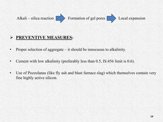 Cracks in concrete and its remedial measures | PPTX