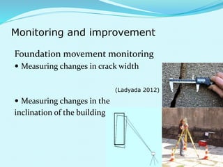 Cracks in structures due to foundation settlement | PPTX