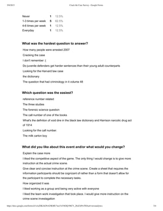 Crack the Case | PPT