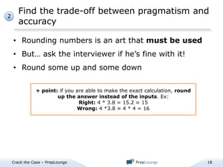 Case Interview Prep - Crack the Case Workshop | PPTX
