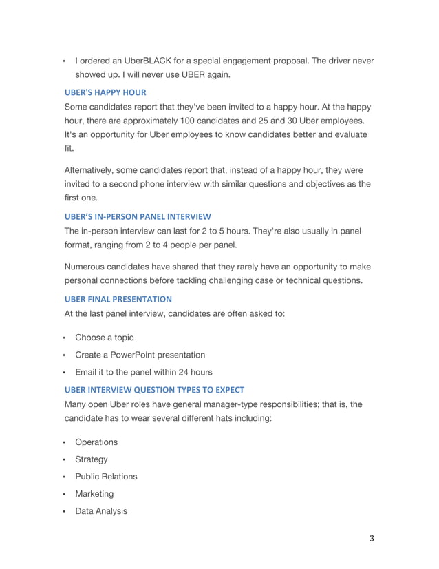 Uber Interview Questions and Process: How to Pass Easily