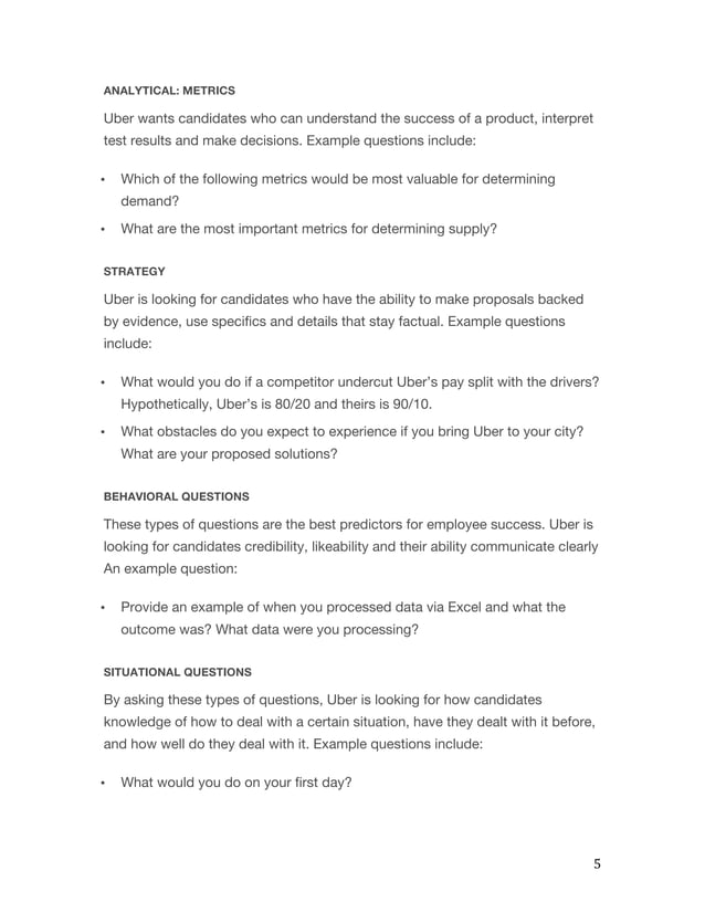 Uber Interview Questions and Process: How to Pass Easily