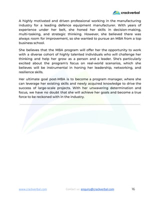 Crackverbal's Top 50 Unique Profiles - MBA Success Stories.pdf